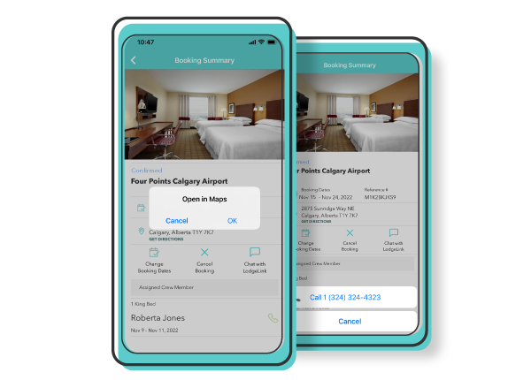 LodgeLink Crew Management Mobile App | LodgeLink